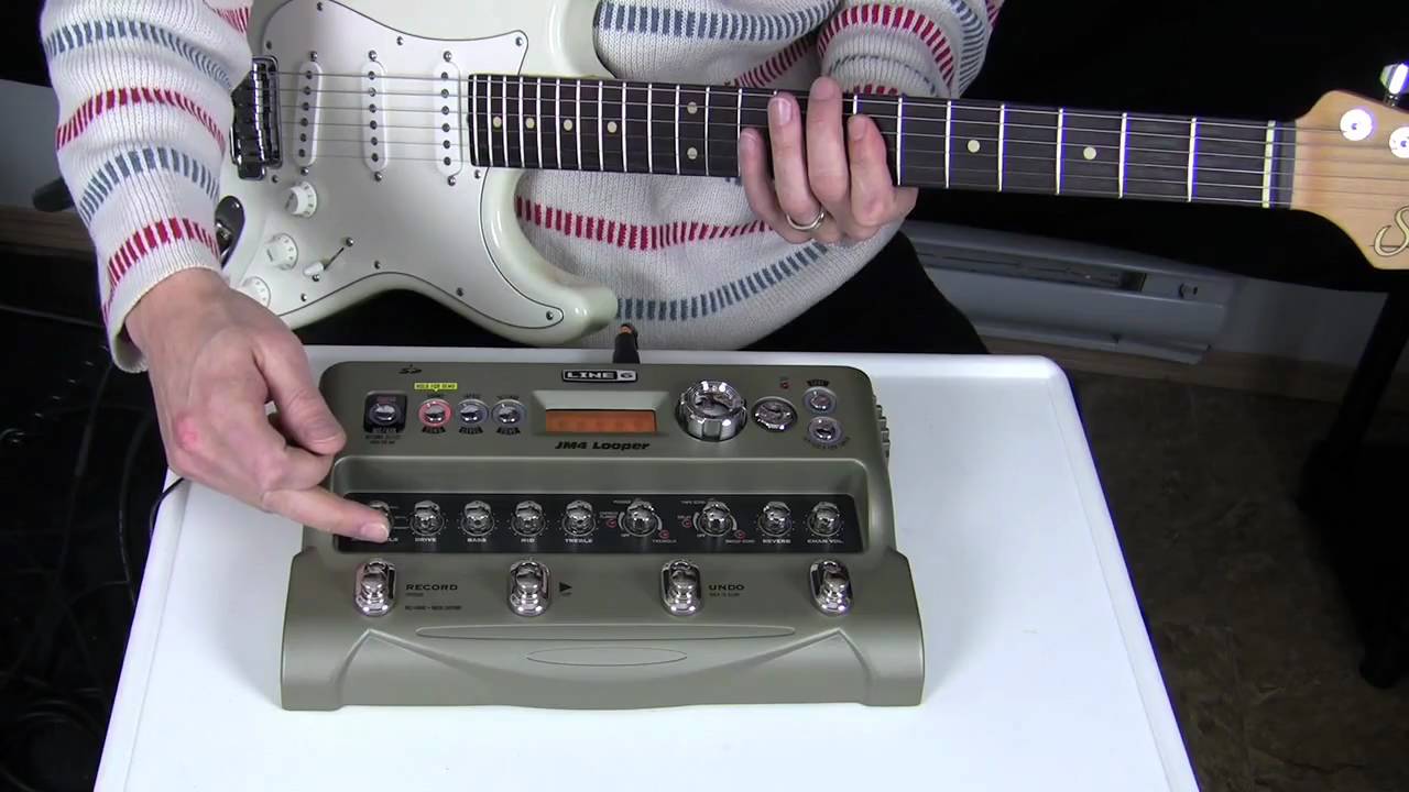 Line 6 JM4 Looper Video Demo